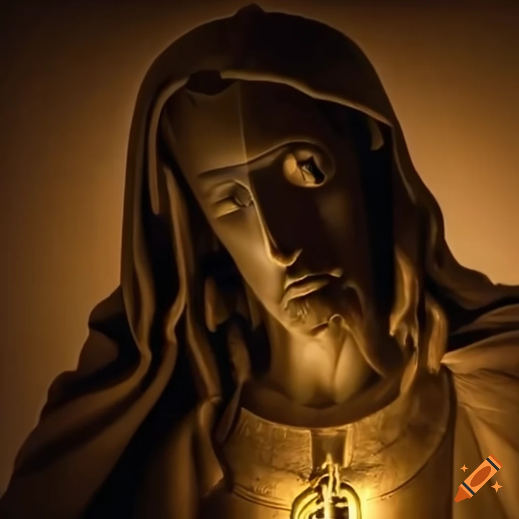 Robot jesus christ savior on Craiyon