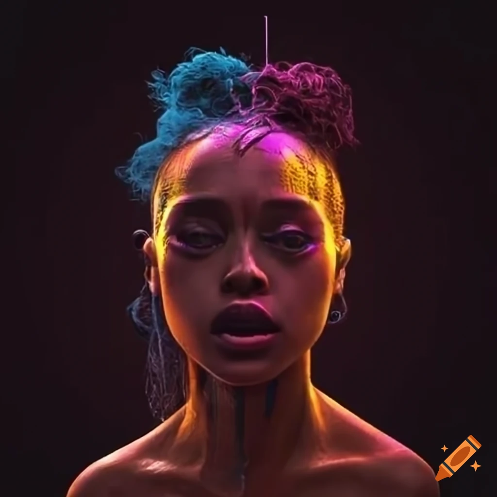 Abstract effects on Craiyon