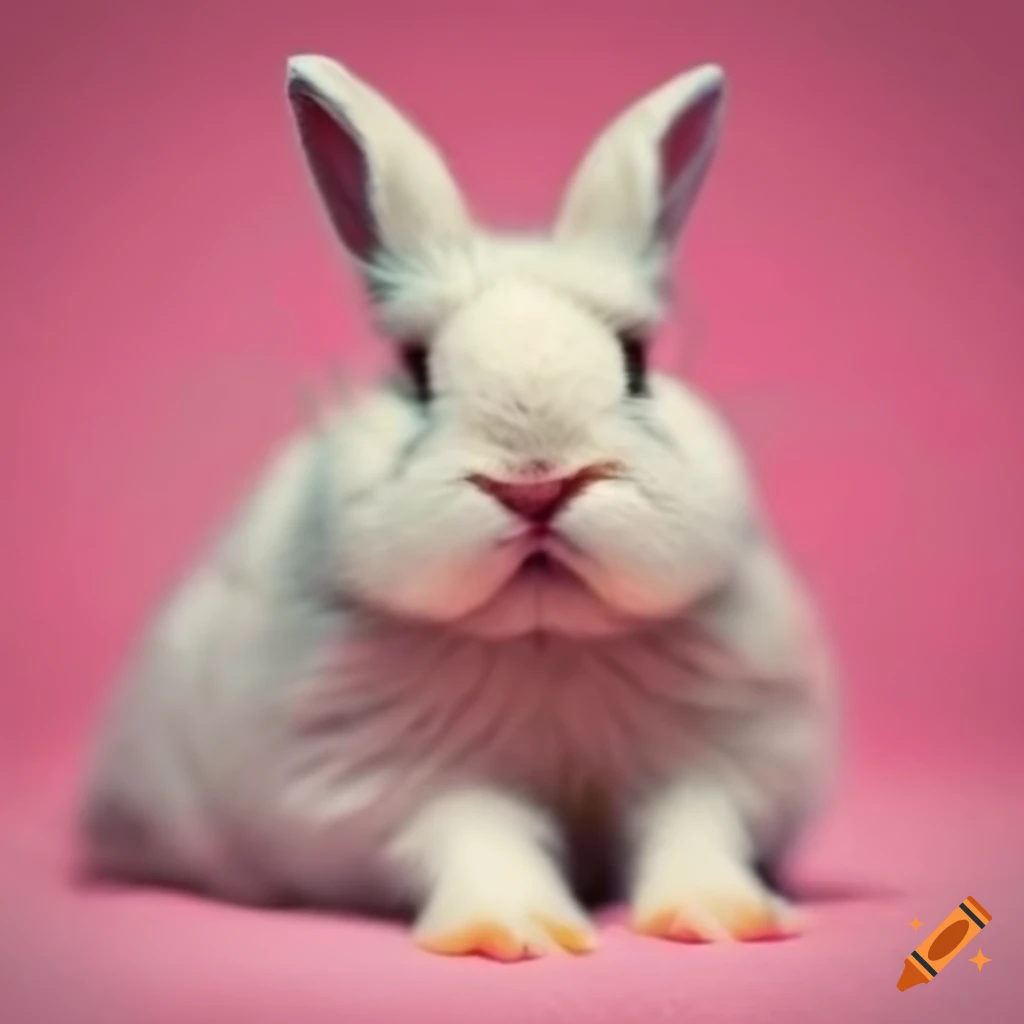 Sad baby bunny on Craiyon