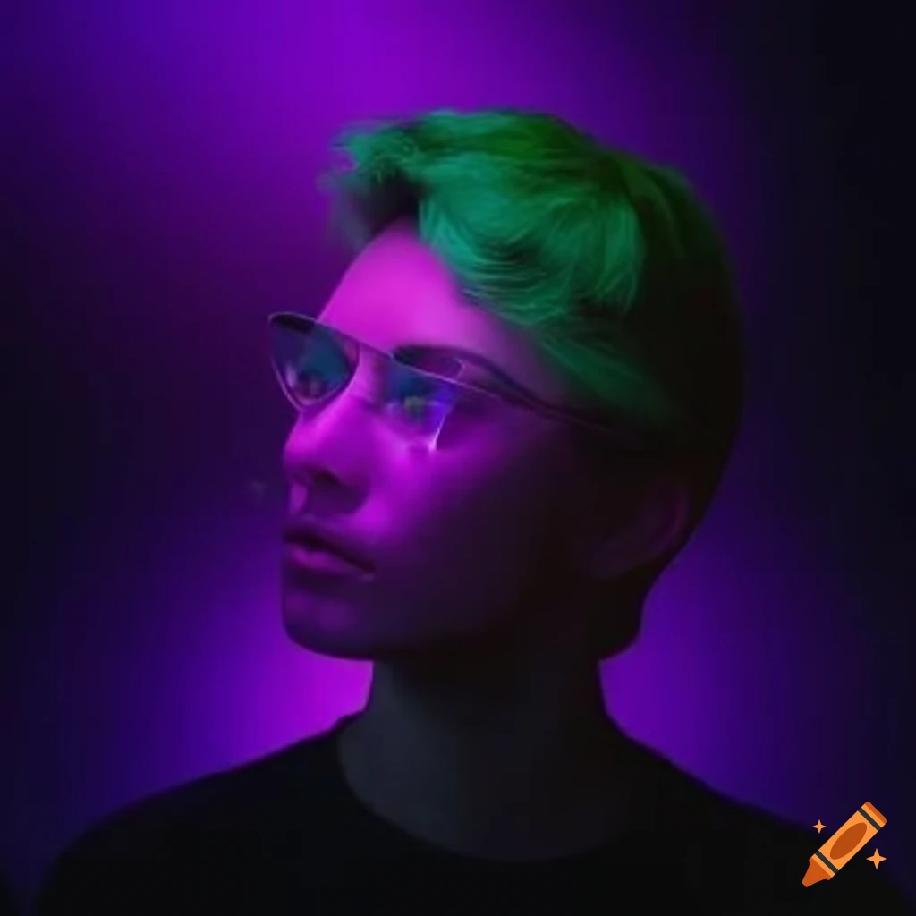 Colorful profile design with striking typography and interesting ...