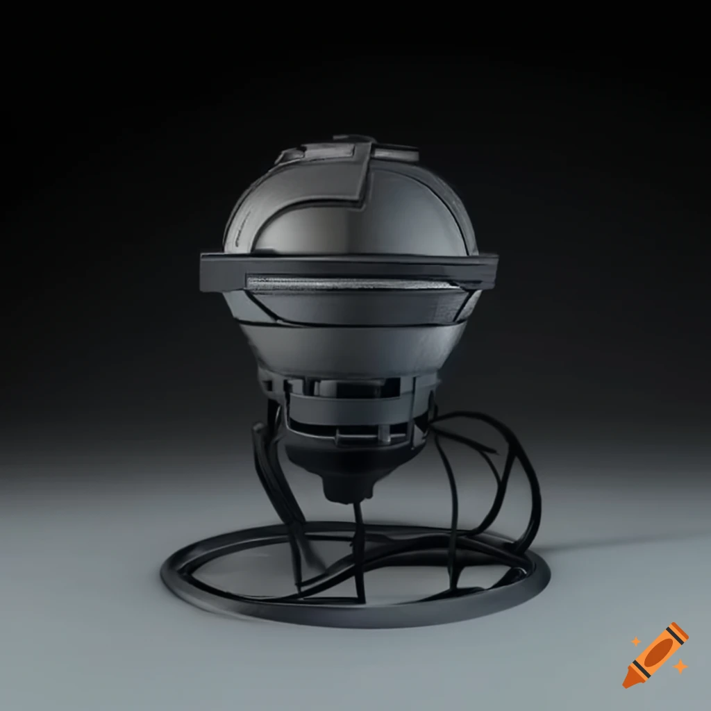 Portable fictional pocket teleporter drawing on Craiyon