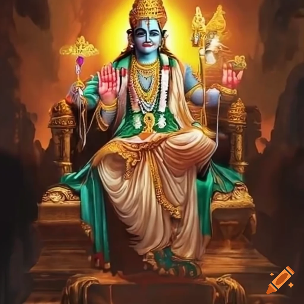 Deity representation on Craiyon