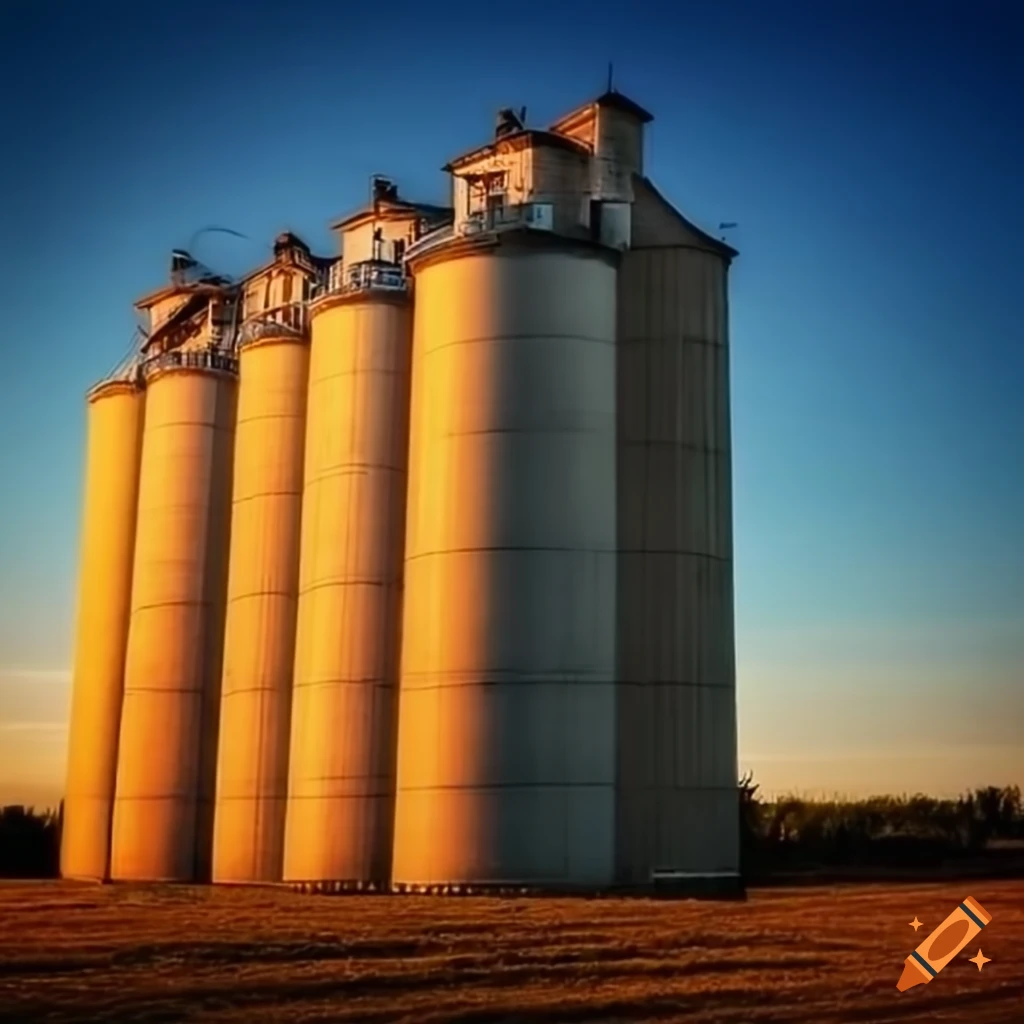 Stunning images of grain silos, rustic charm, and beautiful sunsets in ...