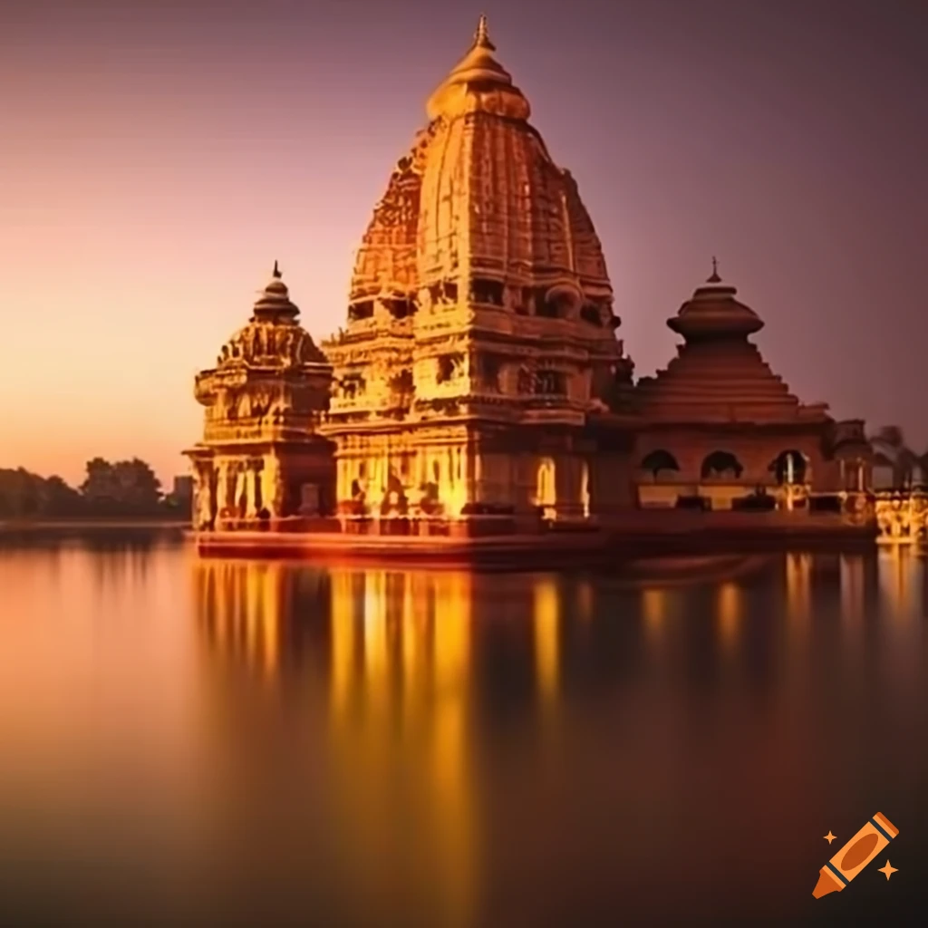 Nageshwar Nath Temple in Ayodhya on Craiyon