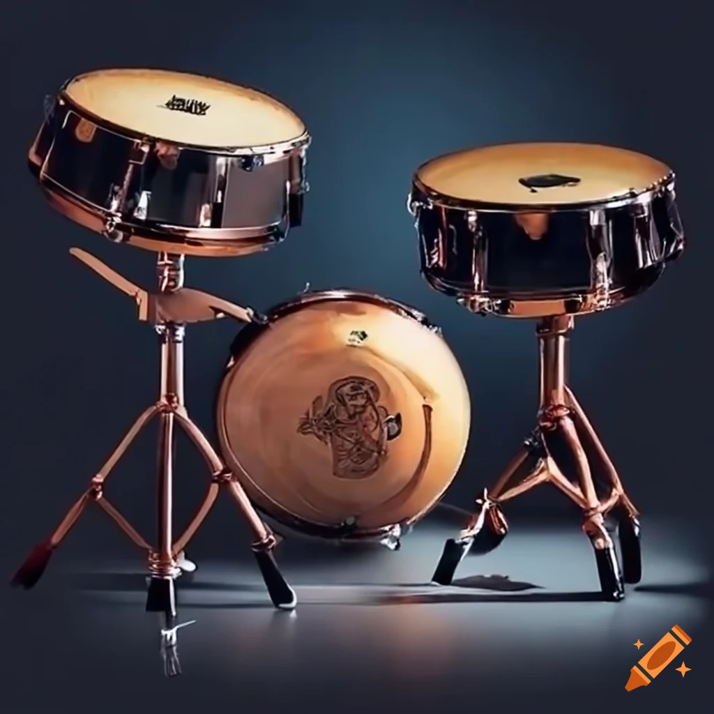 Latin percussion timbal on Craiyon