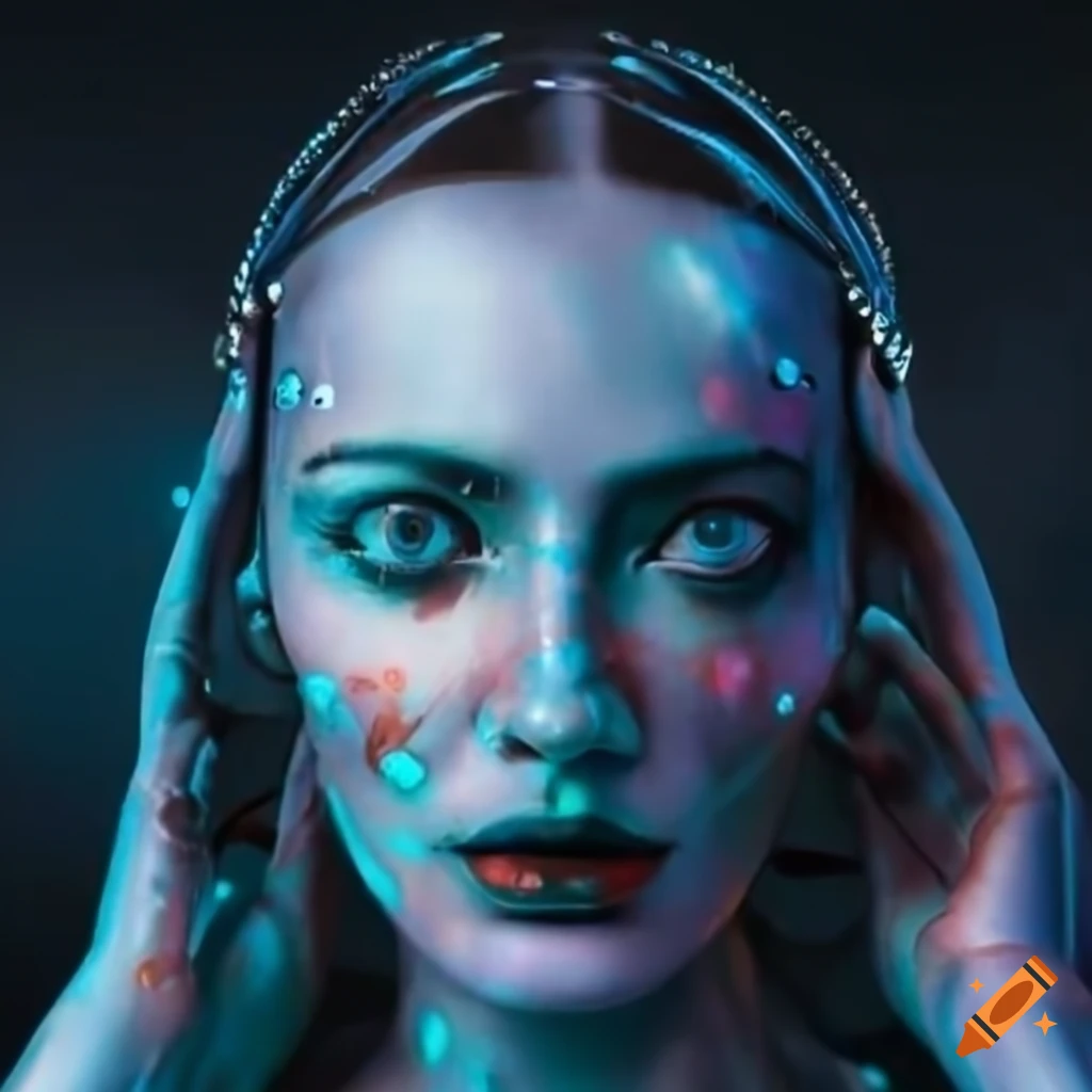 Abstract art on Craiyon