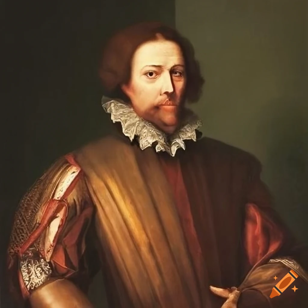Renaissance portrait of nobleman named michael hall on Craiyon
