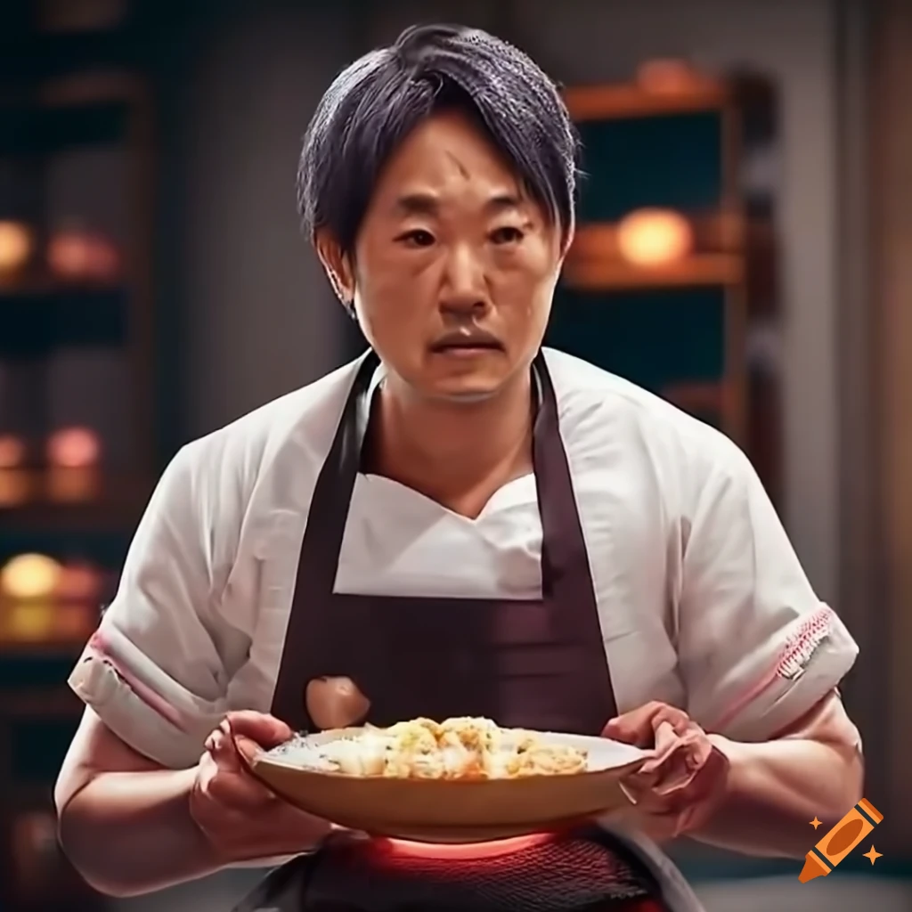 Kazunori yamauchi cooking at masterchef in realistic 4k resolution on ...