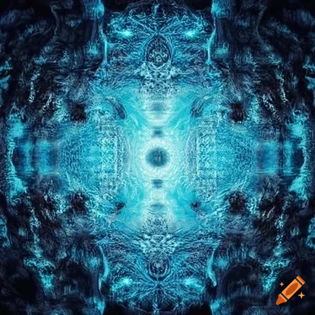 Abstract representation of interconnectedness on Craiyon