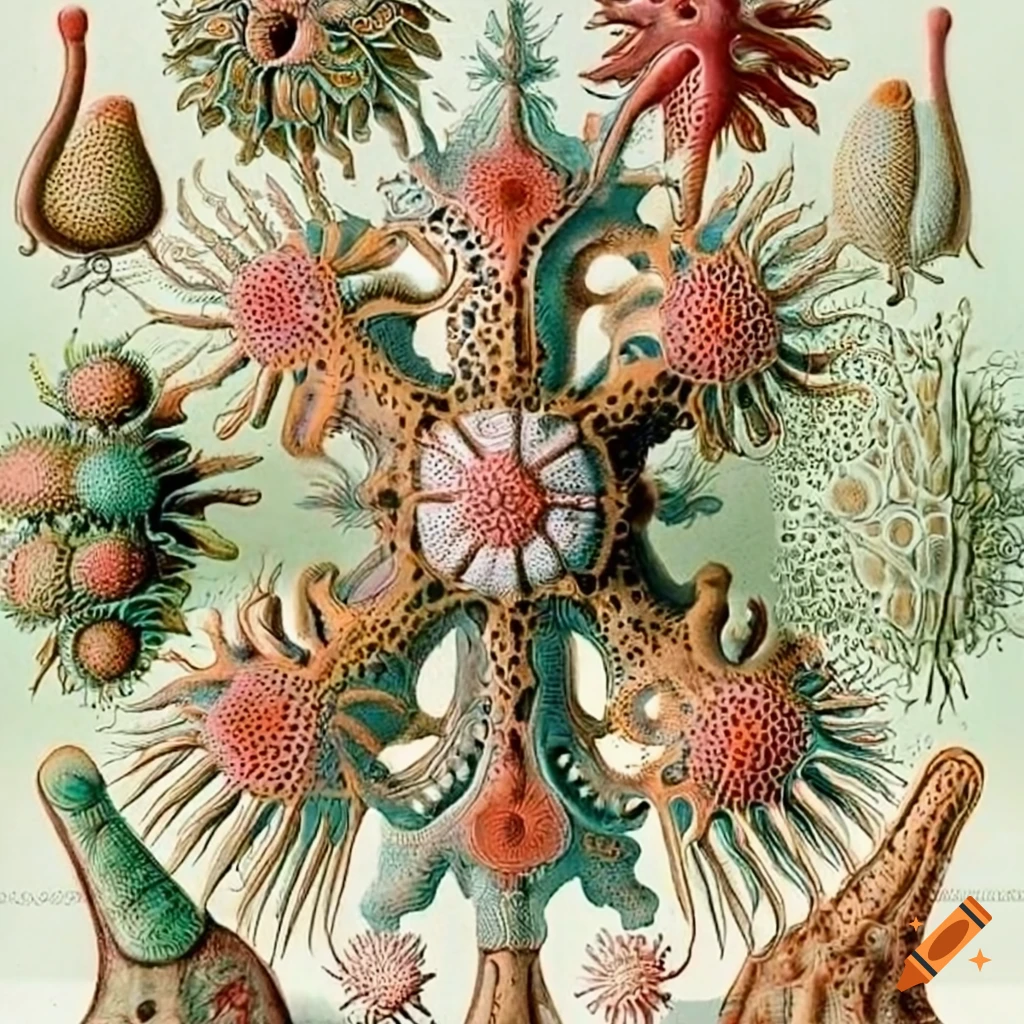 Ernst haeckel on Craiyon