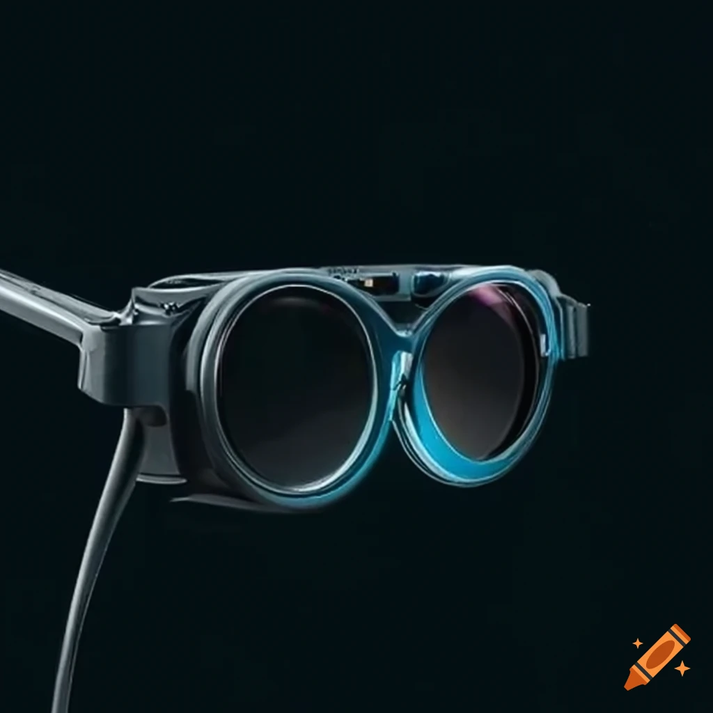 High-tech spectacles with advanced magnifying lenses on Craiyon