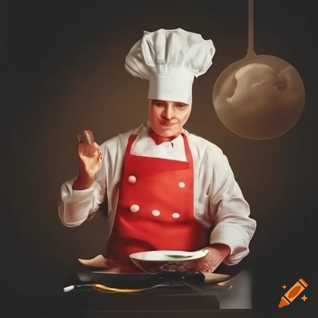 Background for cook application user information page on Craiyon