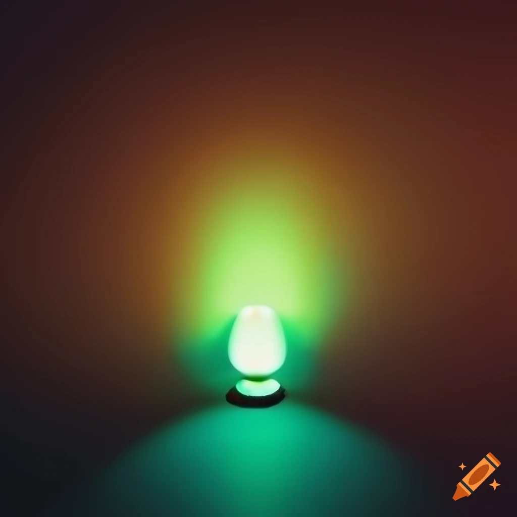 Abstract representation of light on Craiyon