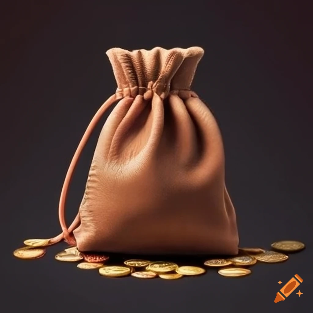 Coin bag on Craiyon