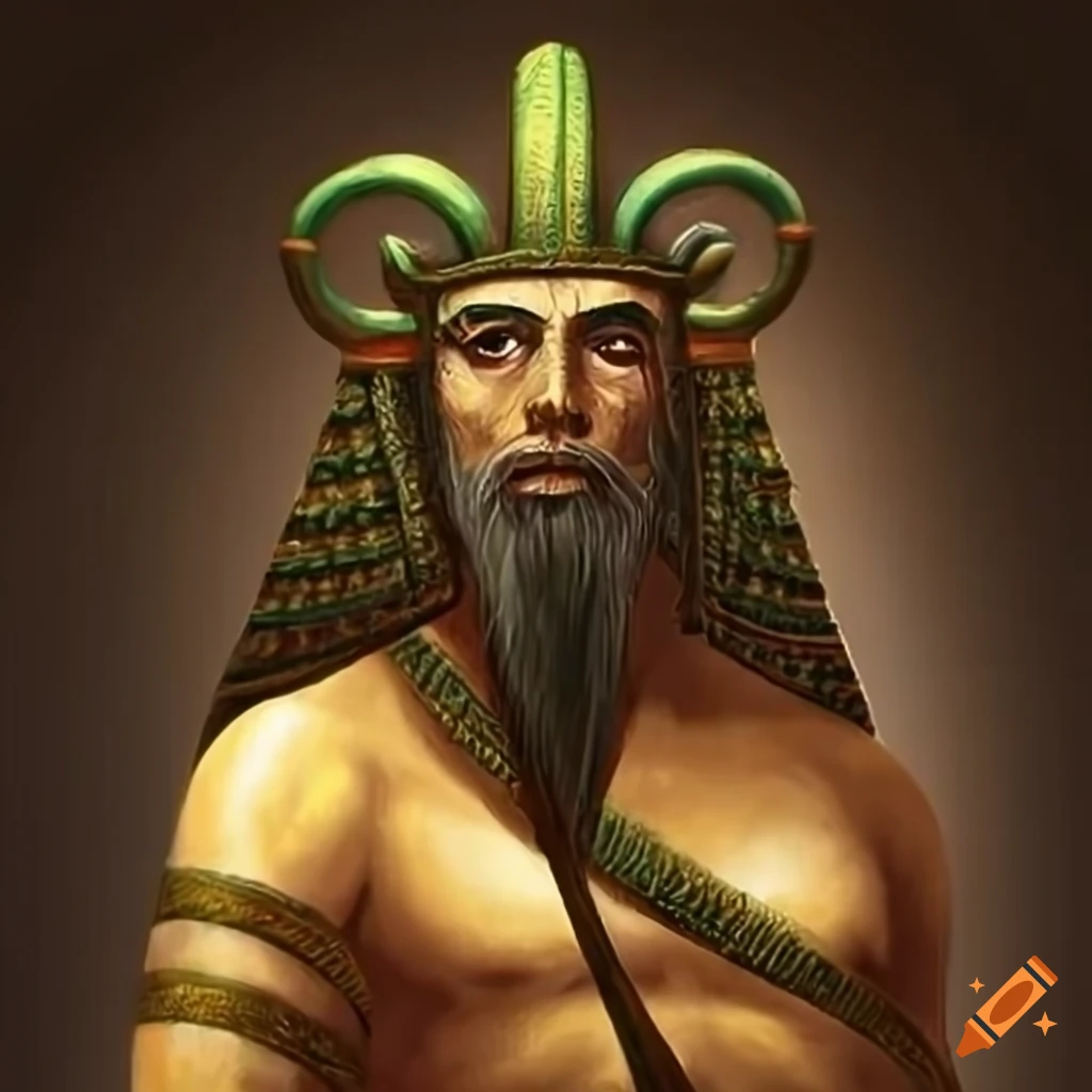 Enkidu from mesopotamian mythology on Craiyon