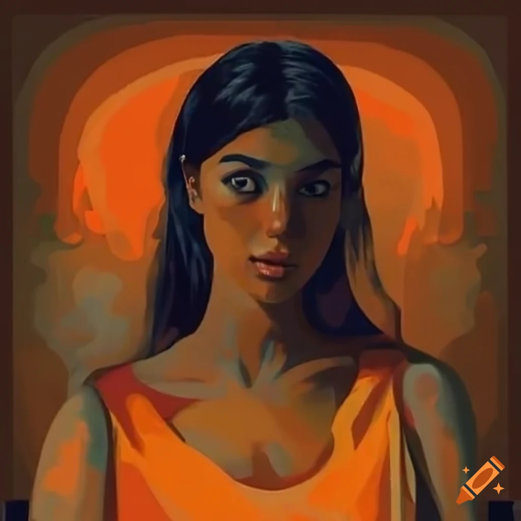 Artistic keywords illustration on Craiyon