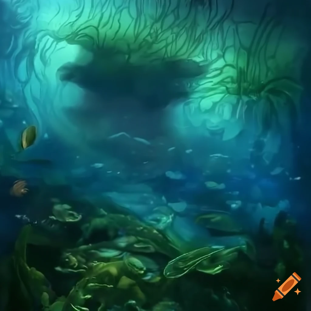 Enchanted underwater realm - discover a hidden saltwater lake within ...