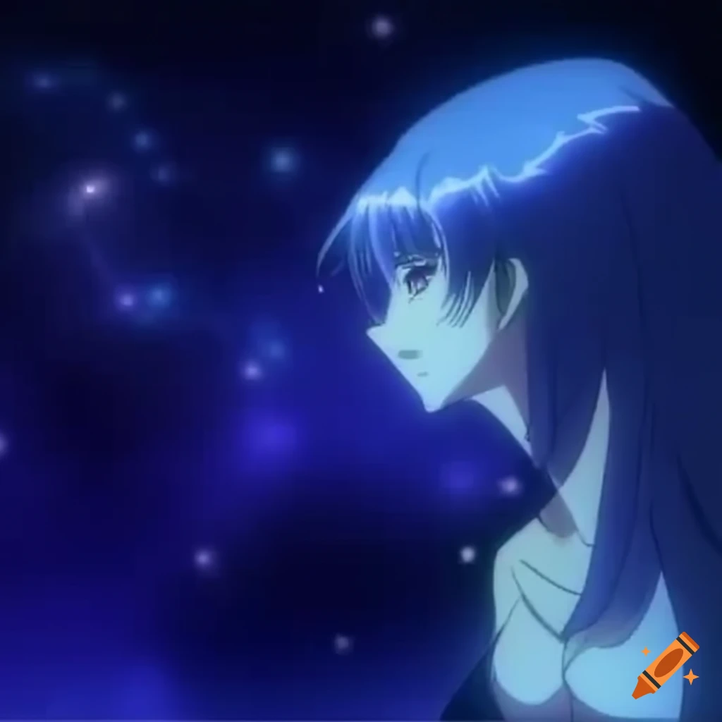 Shiny 3d anime eclipse with japanese text on Craiyon