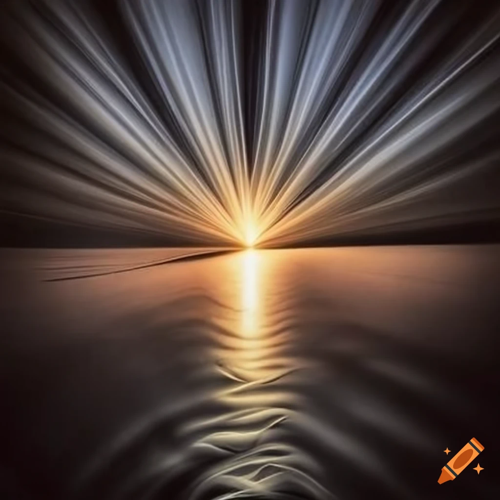 Rays of light on Craiyon