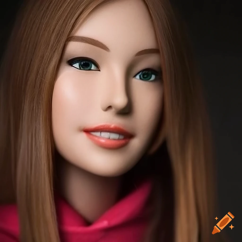 Portrait of mabel pines in high-resolution detail on Craiyon