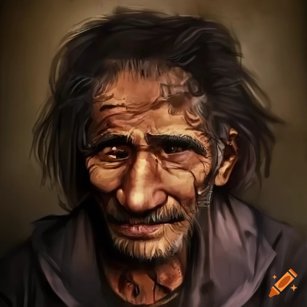 Scruffy latino man with a realistic depiction on Craiyon