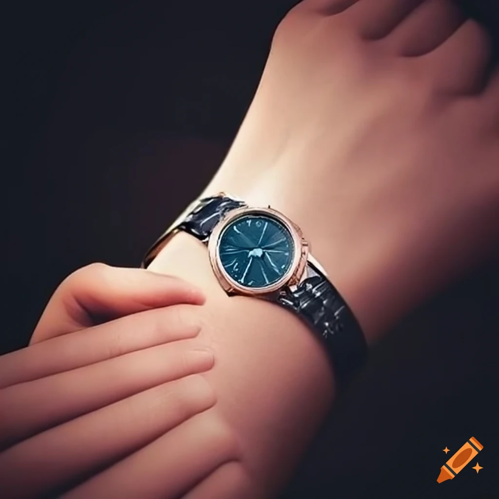 Eternal love symbol with two watches forming an infinity symbol on Craiyon