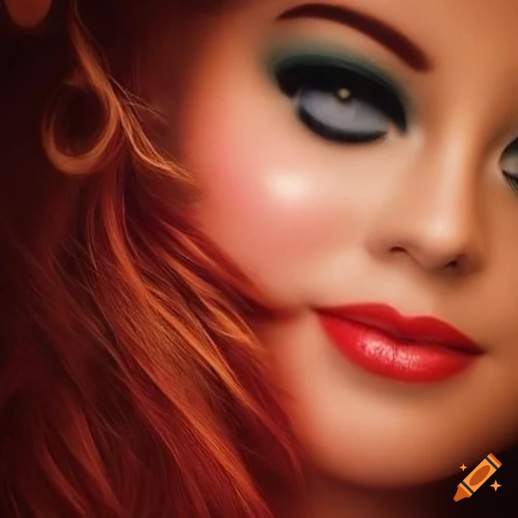 Photo-realistic mabel pines portrayed as the goddess of love on Craiyon