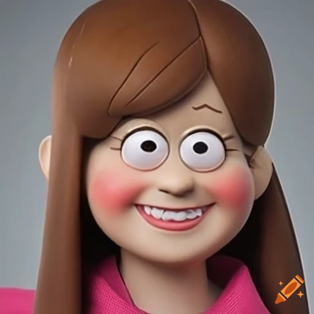 Realistic Portrait Of Mabel Pines In High Resolution 4k On Craiyon