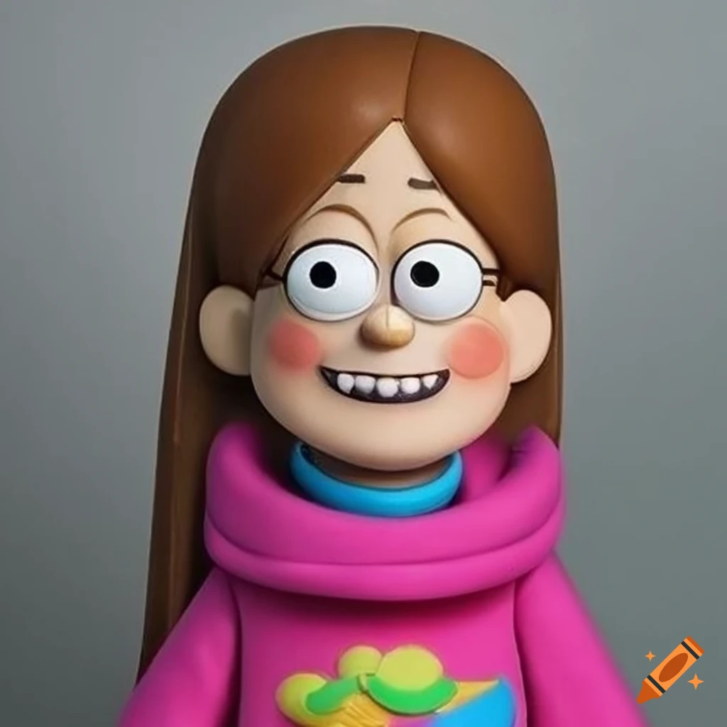 Realistic Portrait Of Mabel Pines In High Resolution 4k On Craiyon