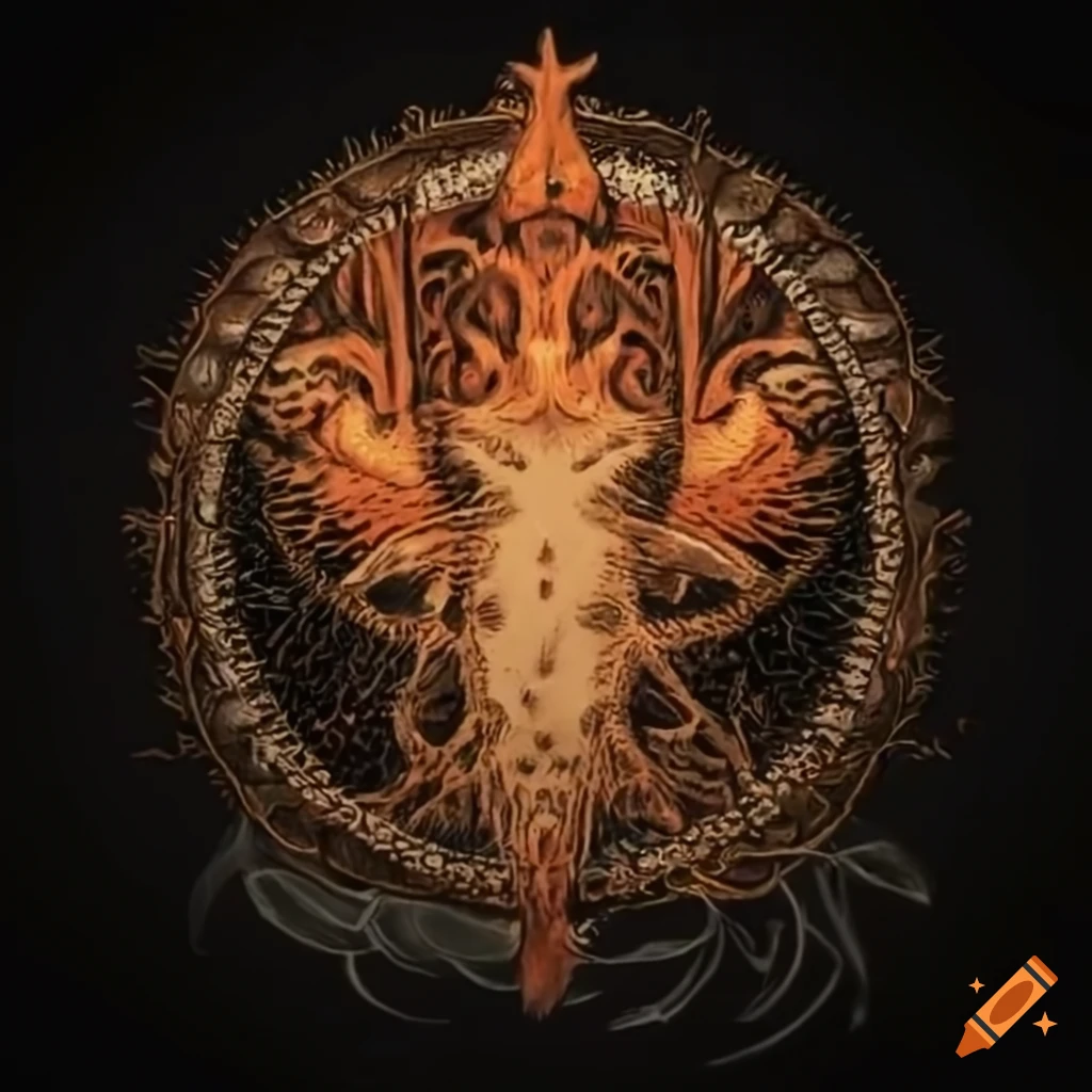 Sigil of wildlife on Craiyon