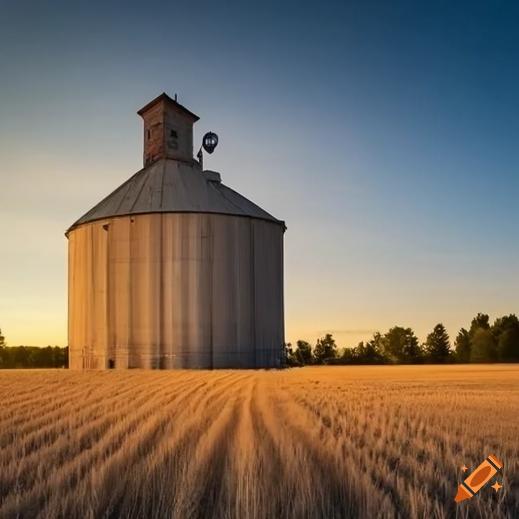 Stunning images of grain silos, rustic charm, and beautiful sunsets in ...