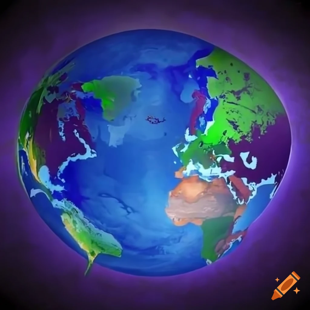 Image representing the concept of world on Craiyon
