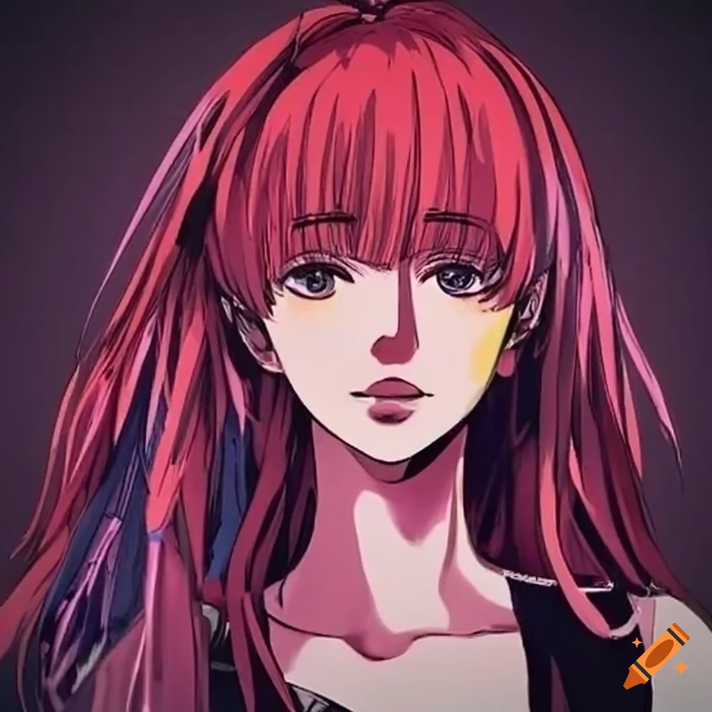 Concept art of a female character representing a mazda car on Craiyon