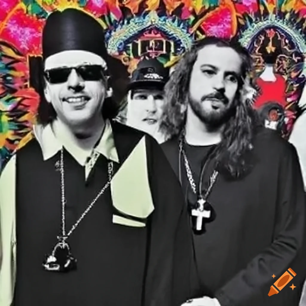 Pope Furious and the Bishops of Funk performing with cosmic ...