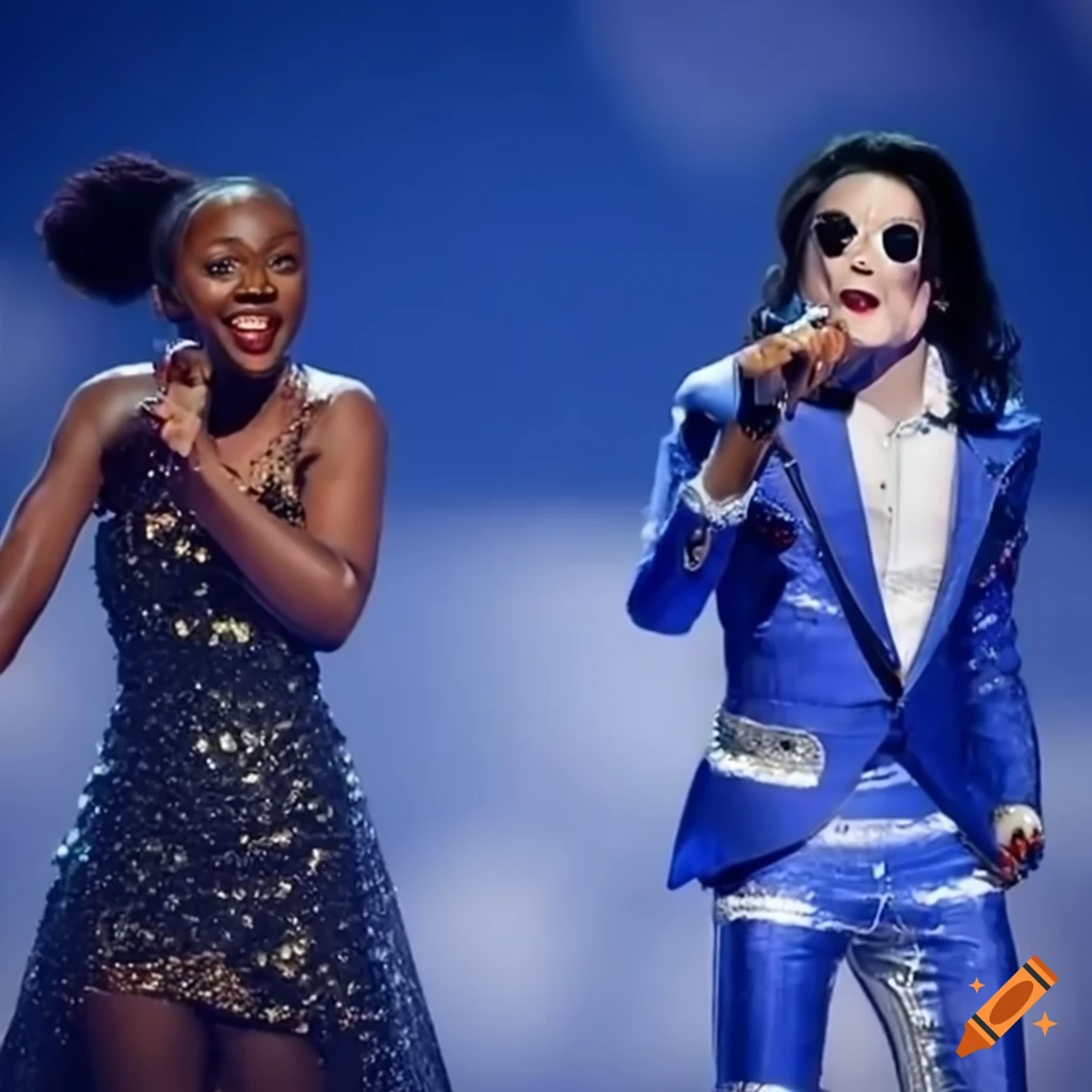 Baby shark stella mwangi and michael jackson performing at eurovision ...