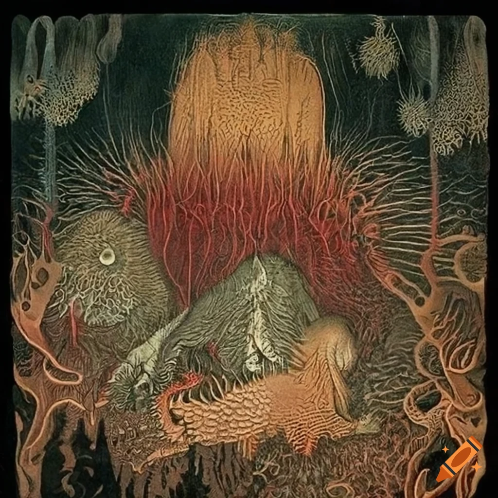 Theodor kittelsen christmas card serigraph with native salish motifs ...