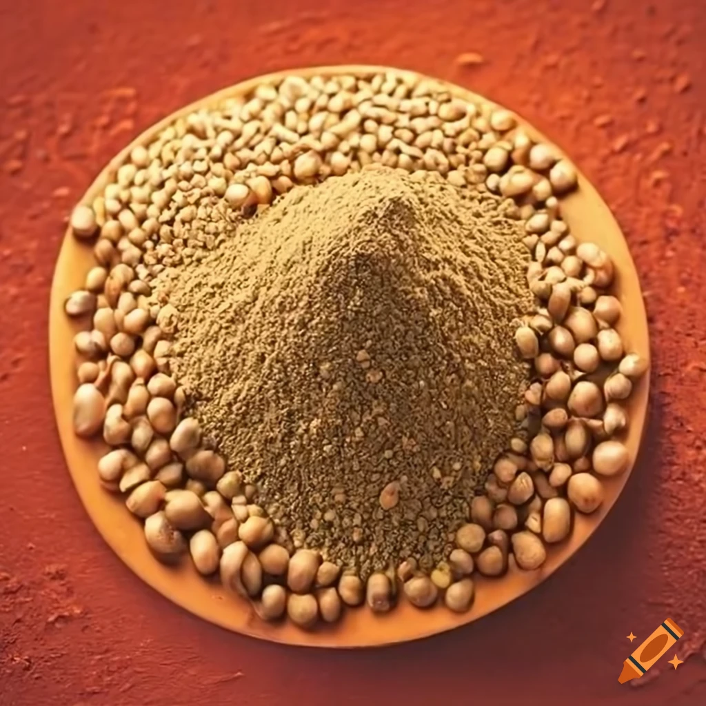 Cowpea seed powder on Craiyon