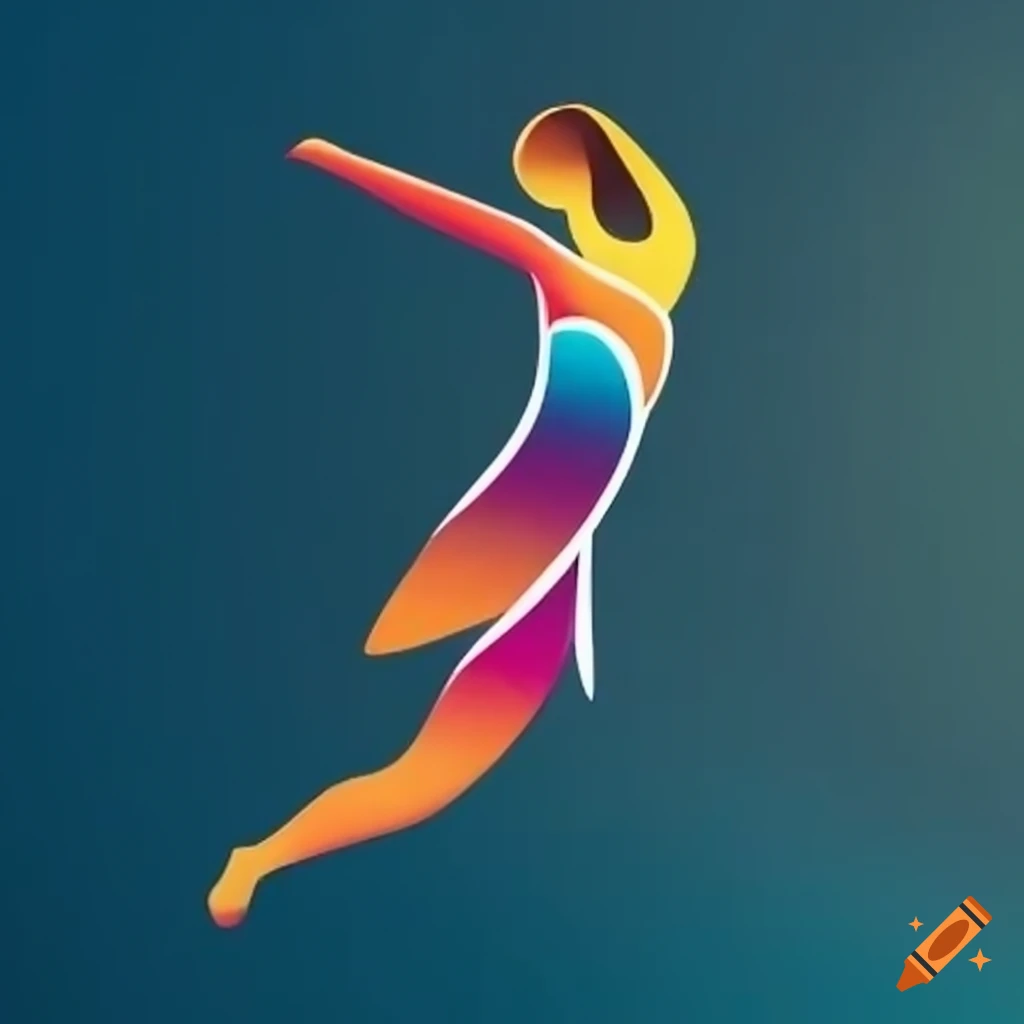 Stretching exercises logo for muscle injury prevention with bold colors ...