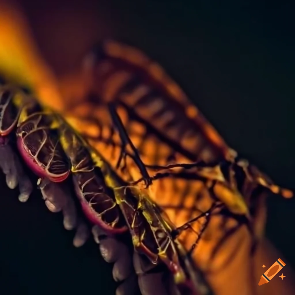 Abstract representation of life on Craiyon