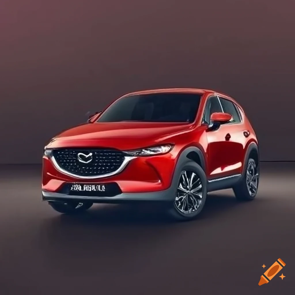 Red mazda cx-5 xd l package car on Craiyon