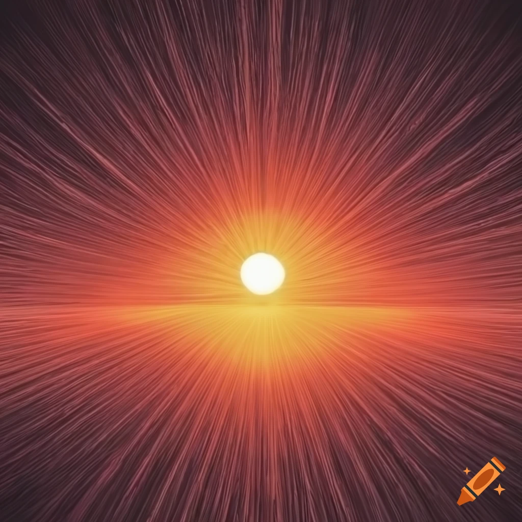 Fractal art of a sunset on Craiyon