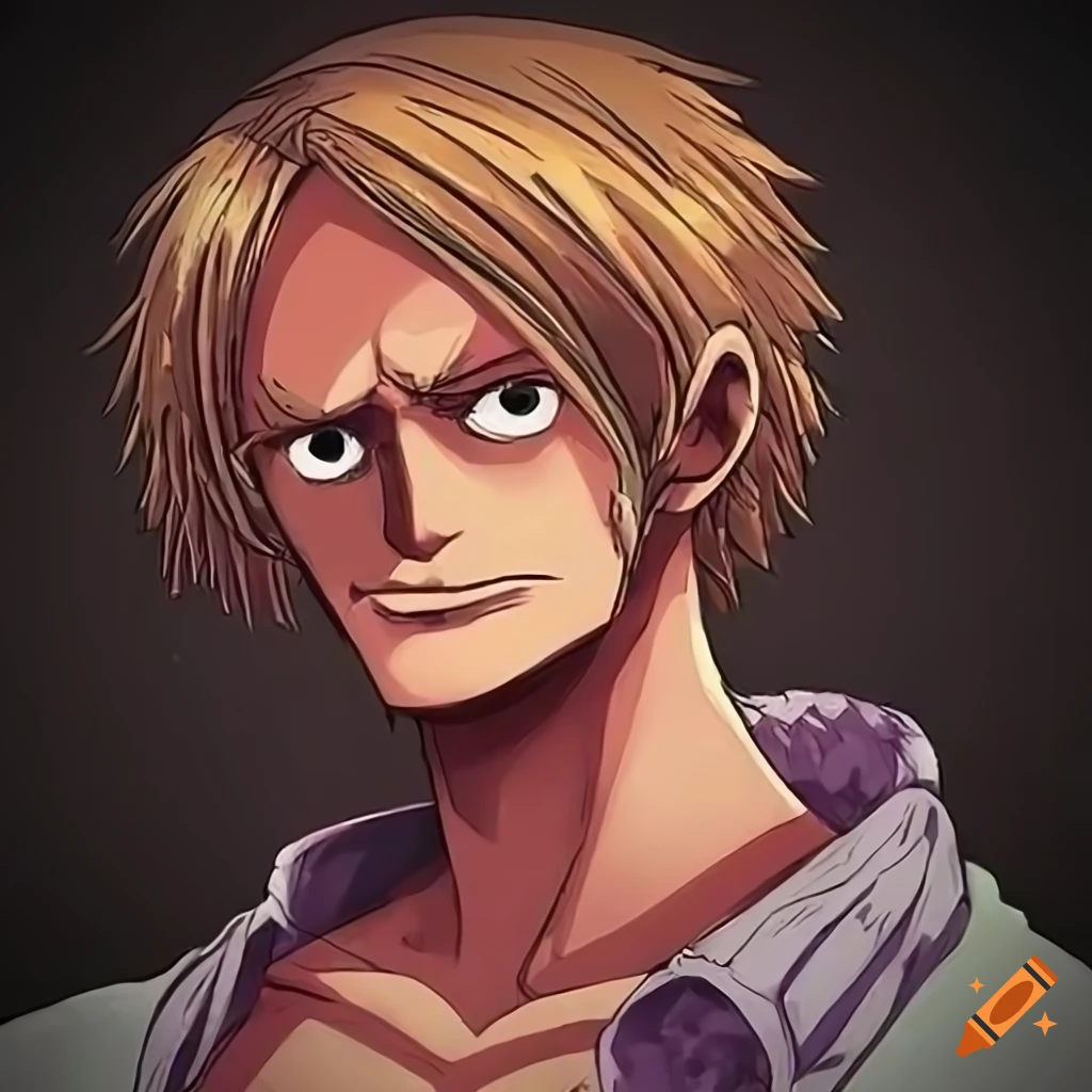 Portrait of an aboriginal man in a stylish anime depiction on Craiyon