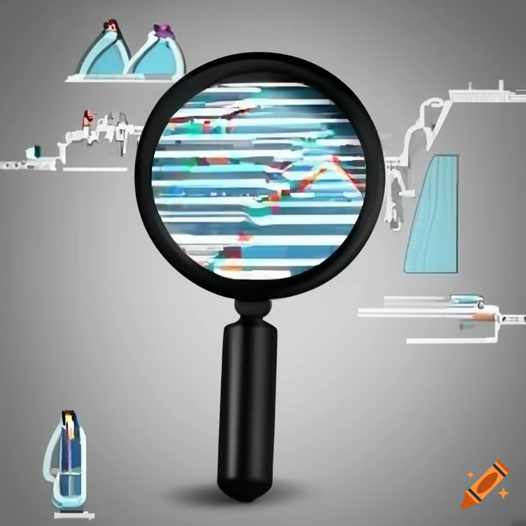 Digital screen displaying data charts and graphs, person holding a ...