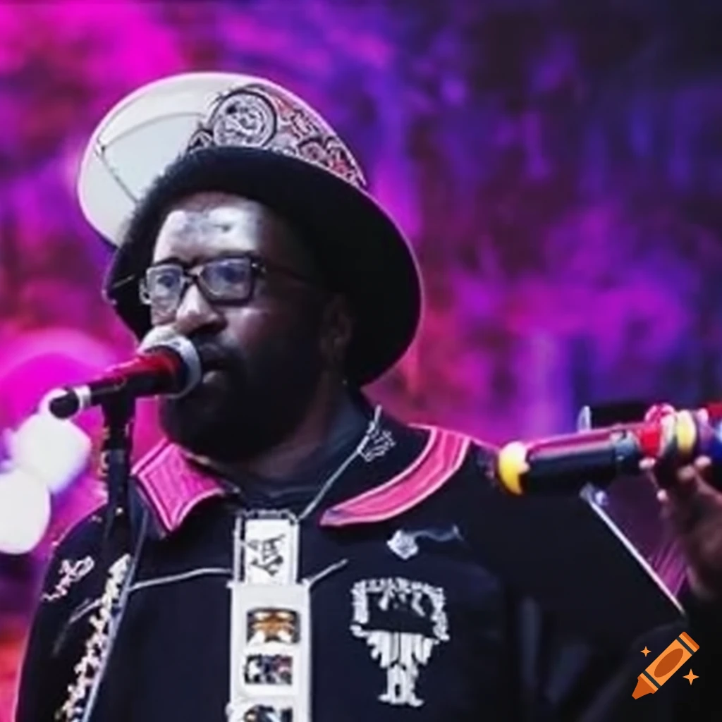 Pope Furious and the Bishops of Funk performing with cosmic ...