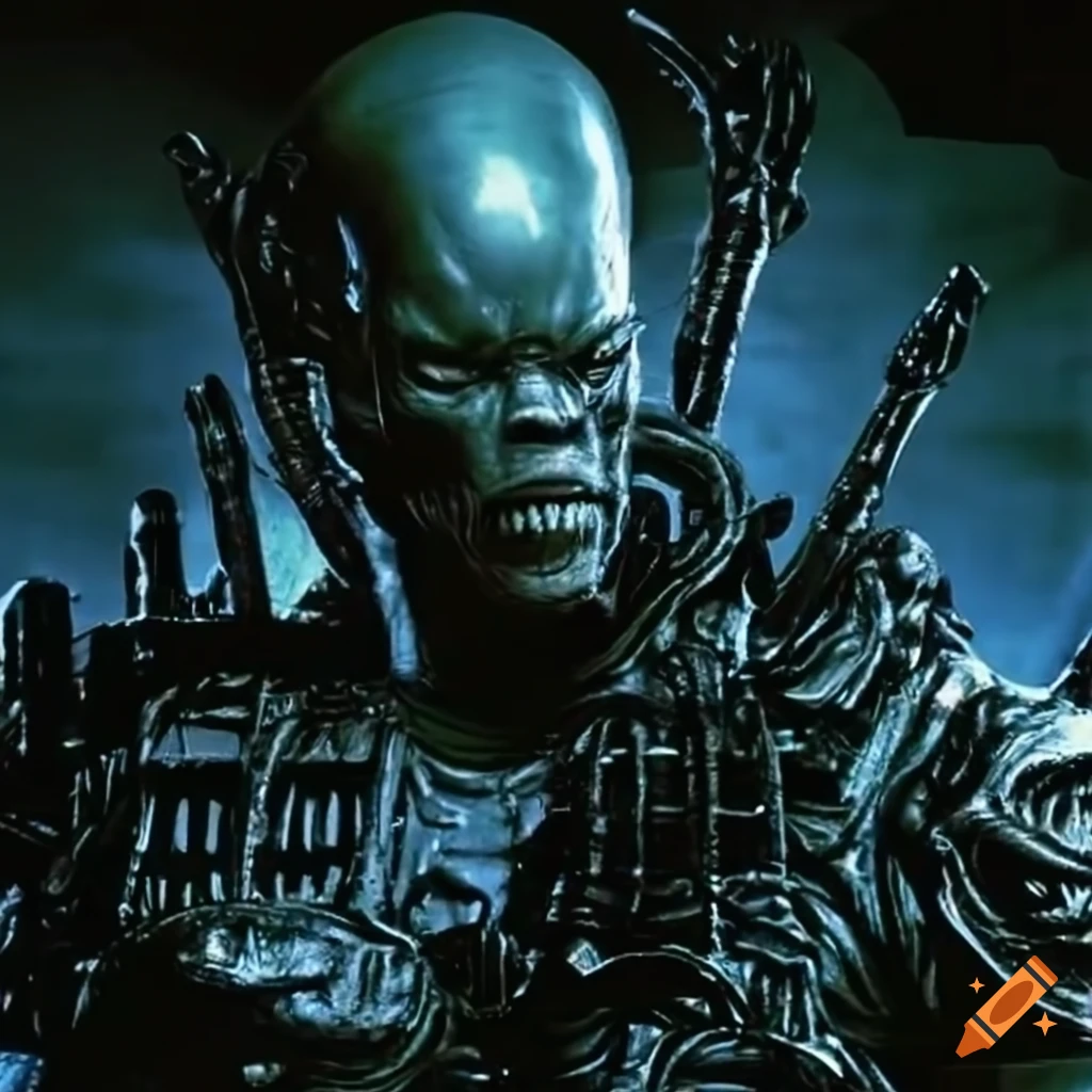 Aliens 1986 action film on Craiyon