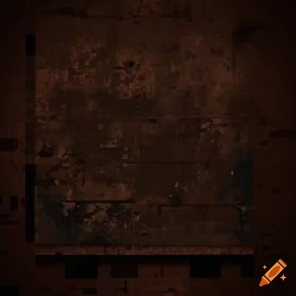 Derelict concrete texture wall in pixel art style on Craiyon