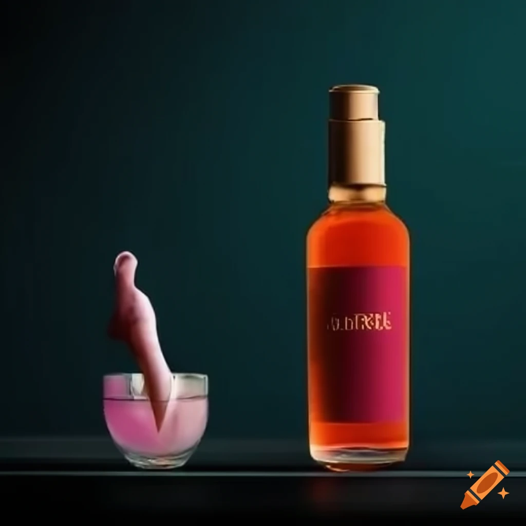 Elixir bottle with magical potion on Craiyon