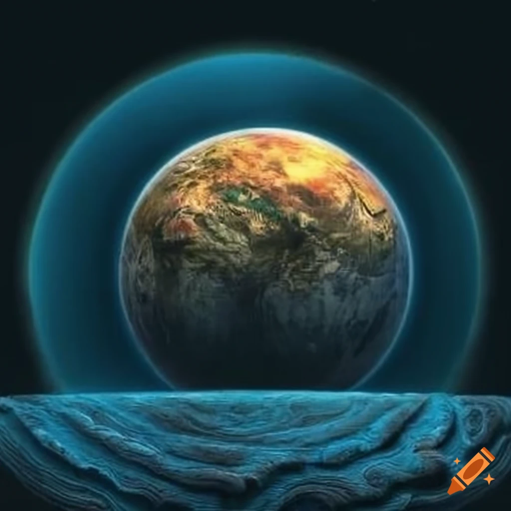 Vision of the world in 2500 on Craiyon