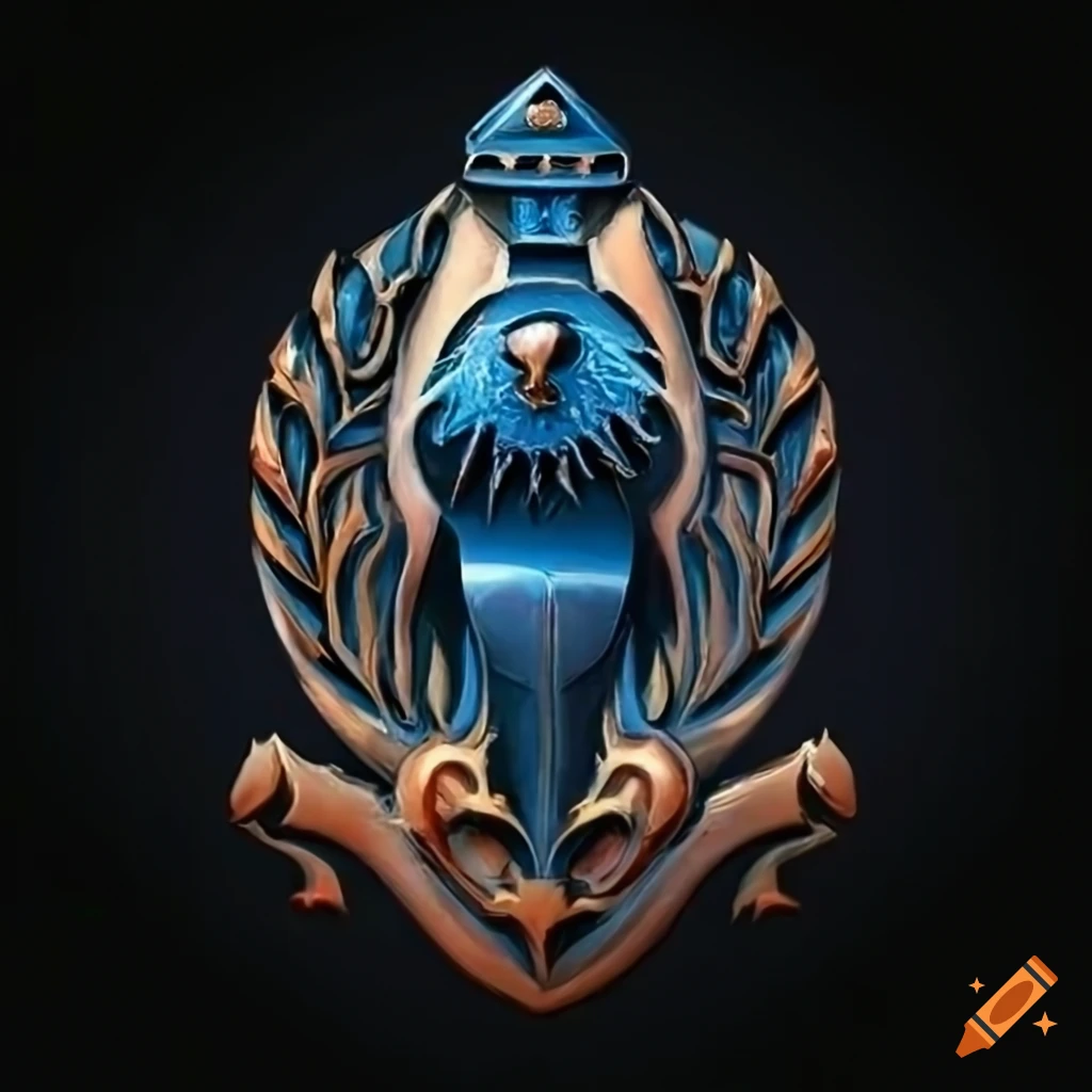 Guild badge with the brand name imperium on Craiyon