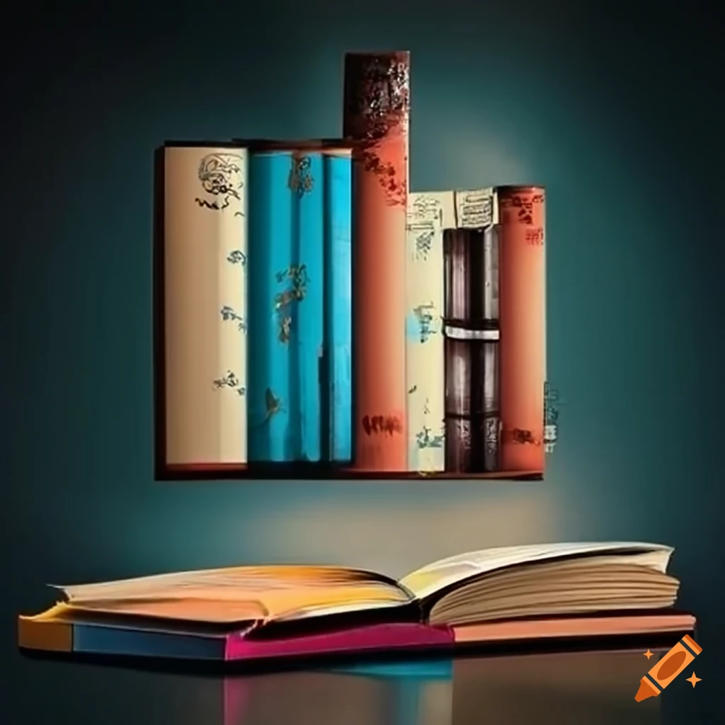 Digital book store on Craiyon